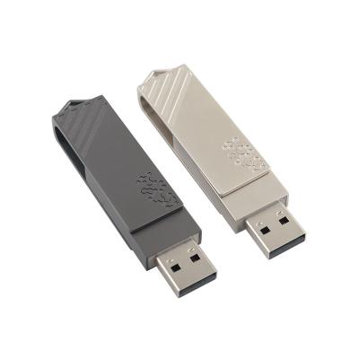 China Tipo de metal C en forma de torsión de velocidad rápida USB Flash Drive 3.0 y USB 2.0 y tipo C en venta