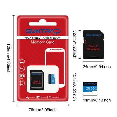 China Geheugenkaarten met volledige geheugen van klasse A en compatibel met de meeste apparaten die MicroSD-kaarten ondersteunen Te koop