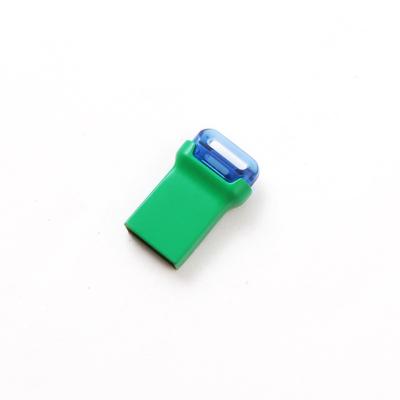China Green Color Mini Usb 3.0 Metal Usb Flash Drive Rectangular With A-Class Flash Chip for sale