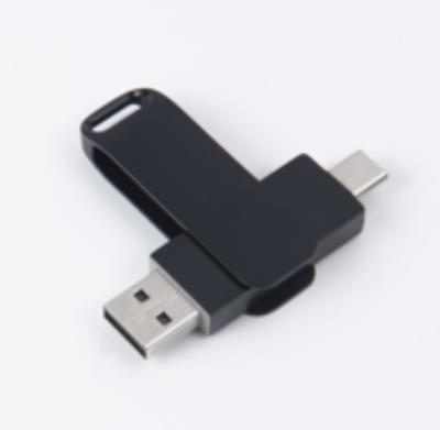 China Black body Usb 3.0 With Type C Both Port Usb Flash Drive Phone And Computer Can Compatibility 256GB 512GB for sale