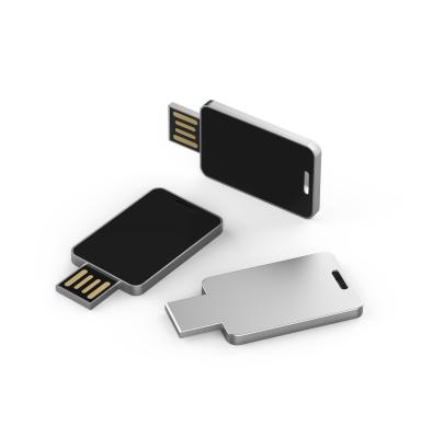 China Metal LED light usb flash drive durable metal shell no encryption compatible with various operating systems and devices for sale