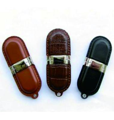 China Grade A Leather Usb Memory Leather Usb Flash Drive Flash Drive Featuring Grade A Chip And Leather Exterior For Executive for sale
