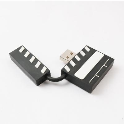Cina Il film aperto della muffa modella la chiavetta USB 128GB 256GB del PVC 3D su misura in vendita