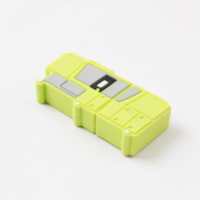 China El material del PVC hecho por Customzied forma memorias USB 2,0 del USB tipo de destello de 3,0 metales en venta