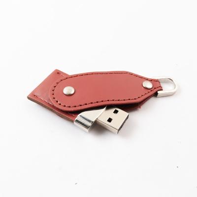 China Customized Made Leather USB Flash Drive 30MB 3.0 256GB 512GB for sale