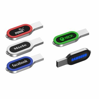 China Led Light crystal memory stick 2.0 Shinny UDP Flash Memory 16GB 32GB for sale