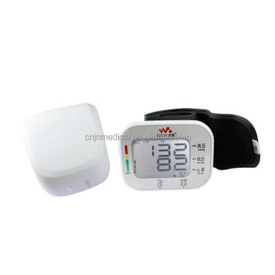 China W02 Household Digital LCD Heart Beat Rate Pulse Meter Measure Automatic Arm Blood Pressure Monitor for sale