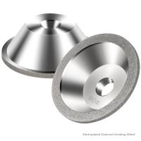 China Electroplated Diamond Flaring Cup Grinding Wheel 100mm x 32mm for Hard Materials for sale