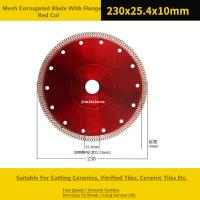 China 230mm Diamond Circular Saw Blade for Granite Marble Cutting 22.23mm Arbor Turbo Teeth for sale