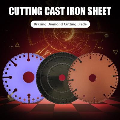 Cina il vuoto di 400mm ha brasato il taglio di Diamond Blades For Cast Iron in vendita