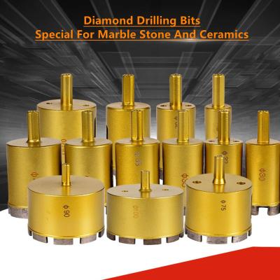 China Stone 100mm Diamond Core Drill Bit , 68mm Sintered Diamond Drill Bits for sale