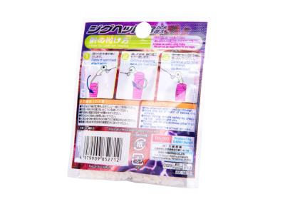 China Heat Seal Die Cut Plastic Paper Bag With 7.5 Thread Thick PA PE Material for sale
