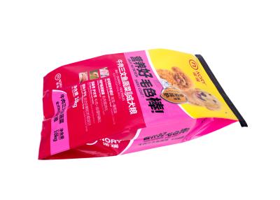 Cina L'alimentazione animale tessuta polipropilene di plastica insacca per l'imballaggio per alimenti dei cani a prova d'umidità in vendita