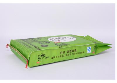 China De zij UV Bestand Zakken van het Hoekplaatpolypropyleen, Rijst die Gerecycleerde Geweven Zakken verpakken Te koop