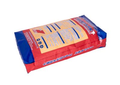 China Polypropylene Material Cement Packing Bags , High Strength Flat Bottom Valve Paper Bags for sale