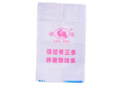 China Der gesponnene Plastik schmeißt industrielle Taschen und Säcke mit pp.-Gewebes-doppelte Stich-Gravüren-Drucken raus zu verkaufen