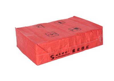 Cina Borse di plastica di stoccaggio sigillate valvola di carta del cemento, borse Gusseted di plastica tessute pp della carta kraft in vendita