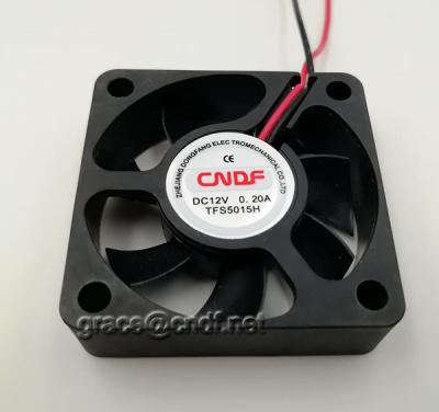 China CNDF from china passed CE EMC LVD NOM dc cooling fan 50x50x15mm 24VDC 0.14A 3.36W for sale
