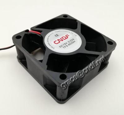 China CNDF dc brushless cooling fan for laptop size 60x60x25mm TF6025HS12 high speed sleeve bearing cooling fan for sale