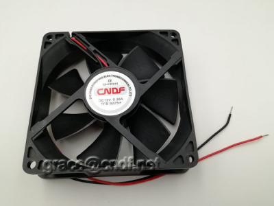 China CNDF 92x92x25mm 12VDC 0.28A  3.36W 2800rpm from china factory supplier provide OEM no MOQ for sale