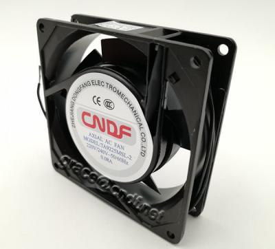 China CNDF  TA9225HSL-2  ac cooling fan 92x92x25mm with high speed sleeve bearing lead wire connect cooling fan for sale