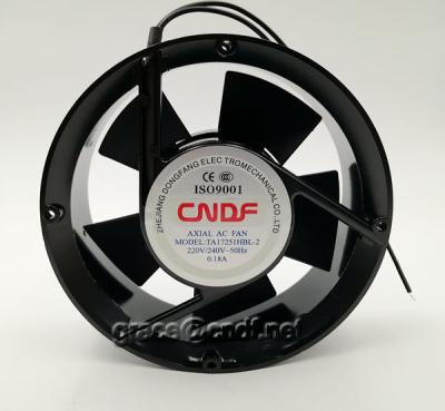 China CNDF factory production main use for equipment cooling ac ventilation exhaust fan 172x51mm 220/240VAc  TA17251HBL-2 for sale