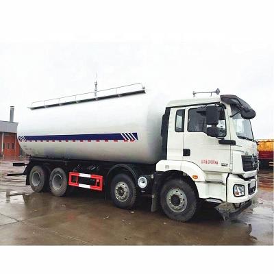 China Shacman M3000 Bulk Cement Tanker Truck For Transport 10 Speed 6×4 for sale