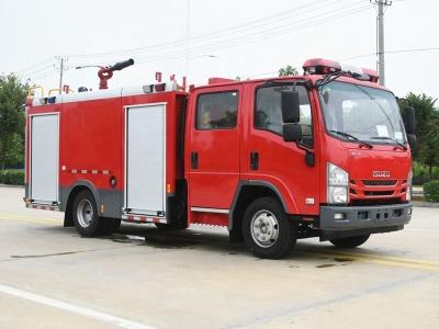 China ISUZU 4X2 700P Fire Fighting Truck Small Fire Rescue Truck 4cbm 5cbm for sale