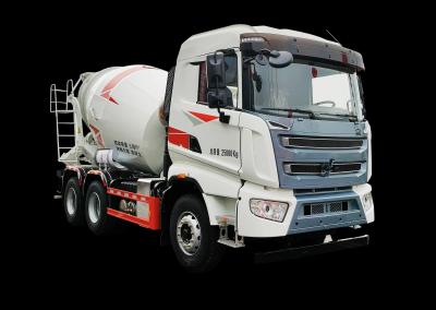 Cina Euro 3 Camion per scopi speciali Camion per miscelazione di cemento per calcestruzzo pesante 12 M3 in vendita