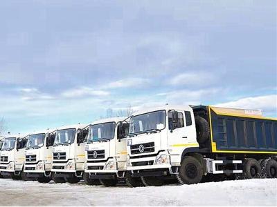 중국 중국 DONGFENG 6*4 러시아용 템퍼 트럭 덤프 트럭 트럭 공장 가격 판매용