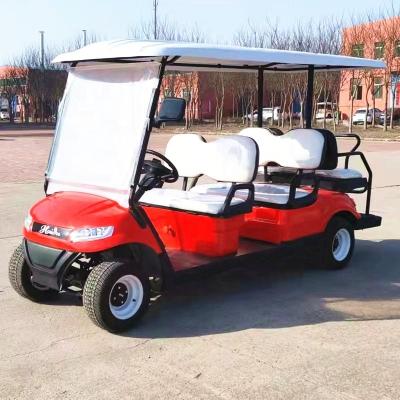 China Left Hand Drive Electric Golf Buggy Lithium Battery Operated Golf Carts 2-10 Seats for sale