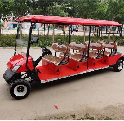 China Left Hand Drive Electric Golf Buggy Lithium Battery Operated Golf Carts 2-10 Seats for sale