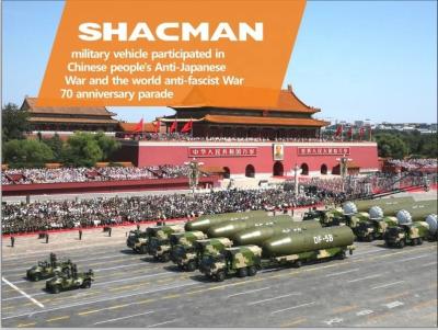 Cina Shacman Delong X3000 8X4 430 CV camion a gomma Euro 2 in vendita