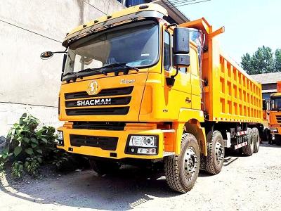 Cina 10 ruote Shacman CNG Dump Truck 6X4 8X4 Tipper Truck Per il mercato dell'Uzbekistan in vendita