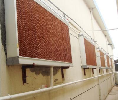 China Chicken house cooling pad poultry house evaporative water cooling pad for sale