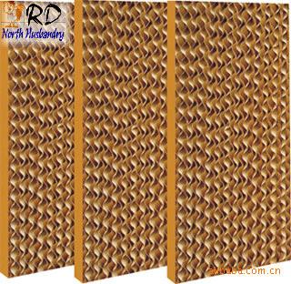 China corrosion-resistant cellulose evaporative cooling pad for sale