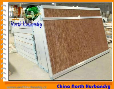 China 2013 top selling poultry equipments evaporative cooling pad poultry air inlet equipment On for sale