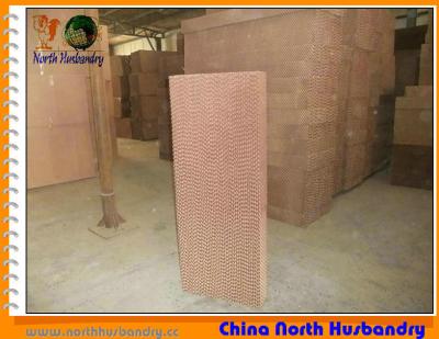 China Poultry farm evaporative cooling pad with black coating for sale