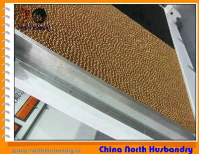 China 7090/5090 Brown color Evaporative Cooling Pad for poultry farm for sale