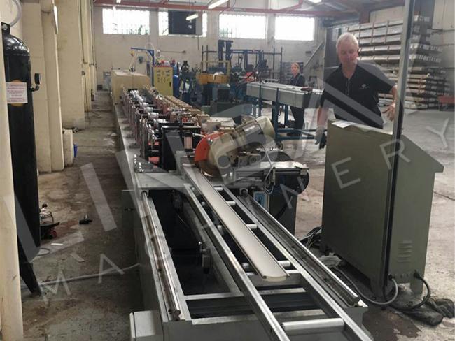 Wind-Resistant Security Fireproof Roller Shutter Door Roll Forming Production Line
