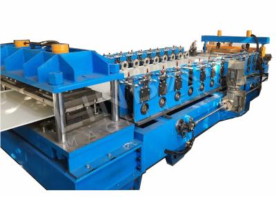 Cina Rotolo automatico intercambiabile che forma macchina 0.8mm-1mm per il pannello d'acciaio dello scaffale dei pallet in vendita