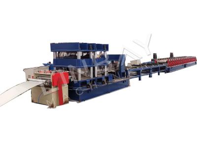 Cina Rotolo blu della macchina piegatubi del parapetto del fascio di Carbon Stee Thrie che forma linea di produzione in vendita