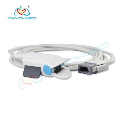 China Reusable GE-OHMEDA DB9 9pin Spo2 Sensor For Adult Finger Clip,Trusat pulse oximeter for sale