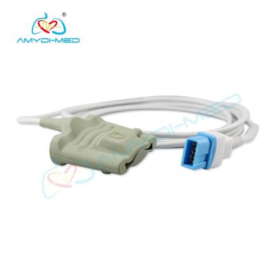 China Spacelabs pulse oximeter adult finger clip spo2 sensor 10 pin for sale