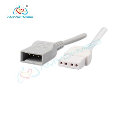China UTAH4P Catapter ekg cable ,ecg cable for patient monitor,IBP Cable And Pressure Transducers Connector for sale