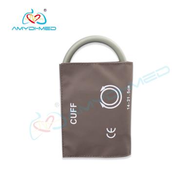 China High quality Reusable adult NIBP singel tube NIBP cuff, medical nibp,coffe for sale