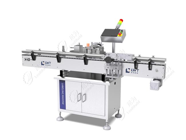 Round bottle labeling machine