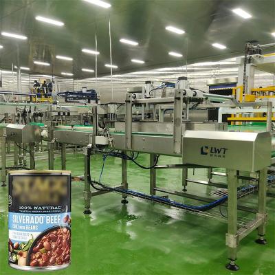 China Canned Meat Processing Lines Sardines Corned Beef Pork Canning Production Packaging Equipment for sale