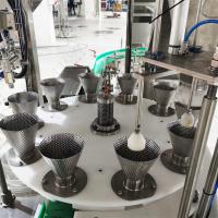China Canned Fruit Yellow Peach Lumpy Automatic Solid Filling Machine Auto Weighing Multi Head Scale Filler for sale