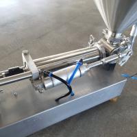 China Semi-automatic paste filling machine automatic filling machinery for sale